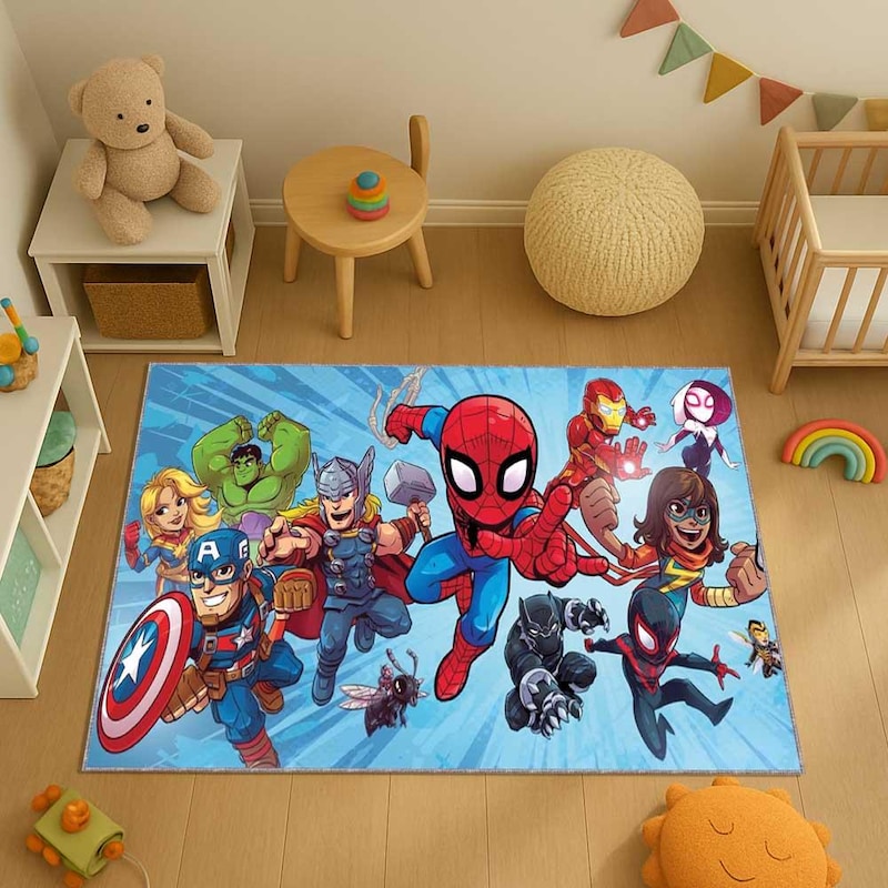 Avengers Rug - Etsy