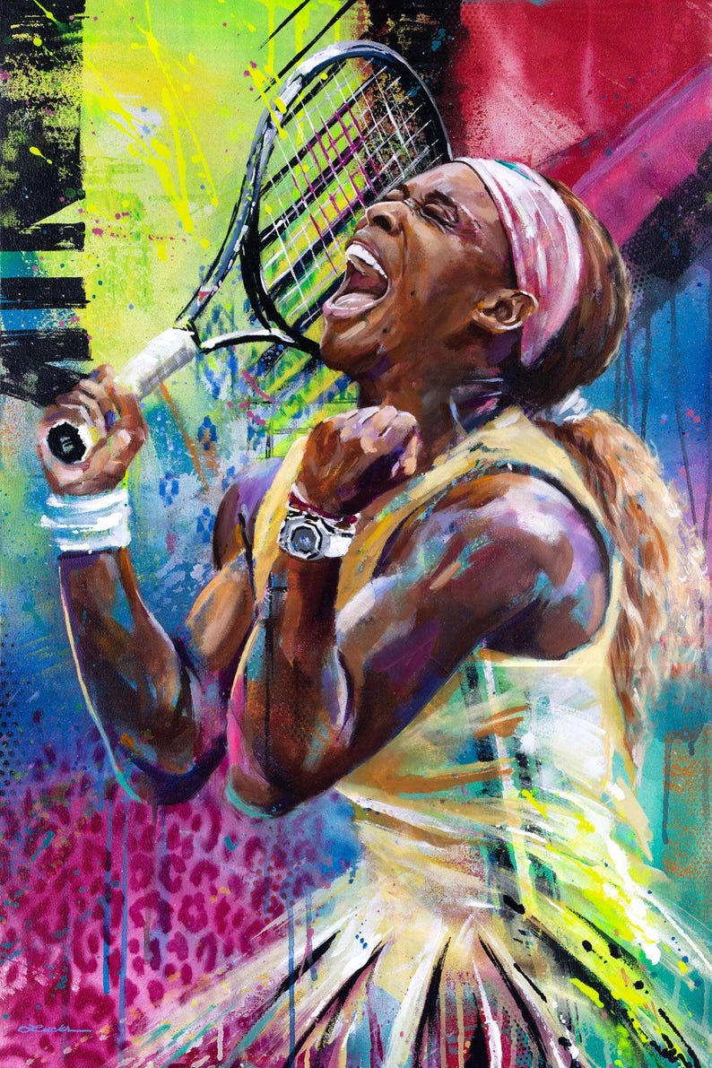 Serena Williams - Etsy