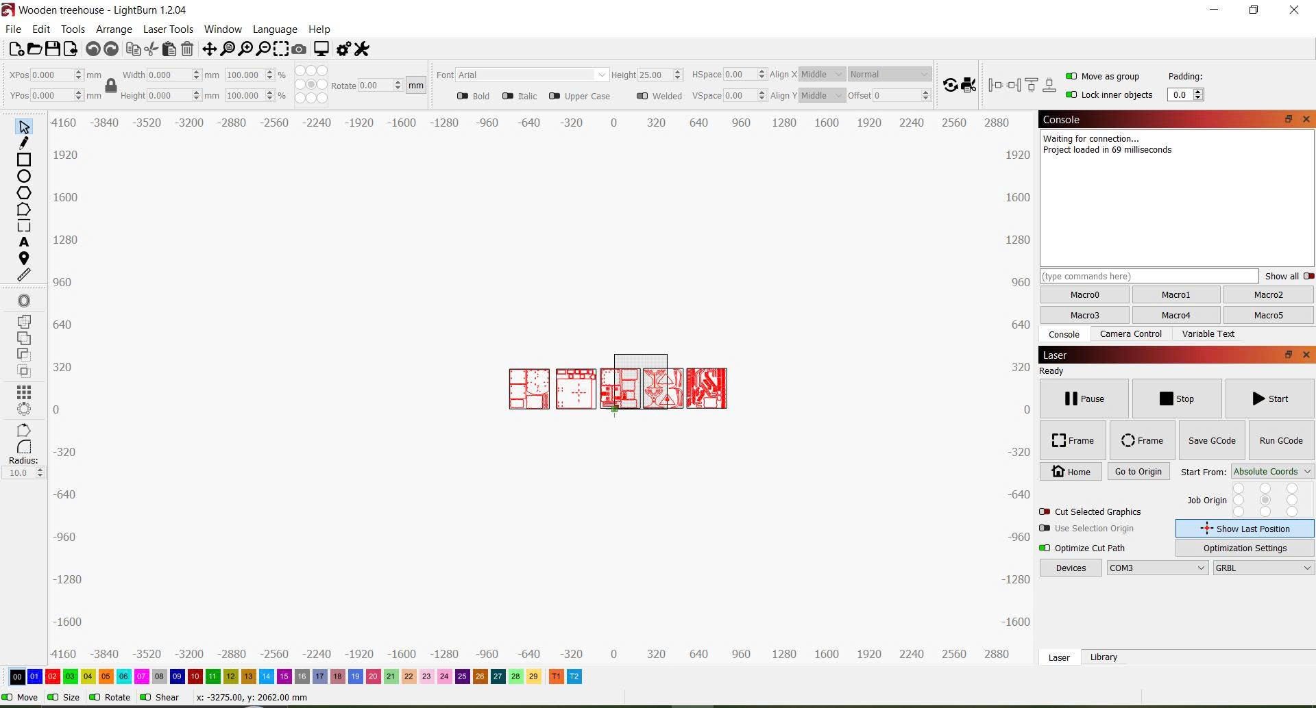 Treehouse Wooden Model – Laser Cut Files (SVG, DXF, DWG, LBRN2, Pdf ...