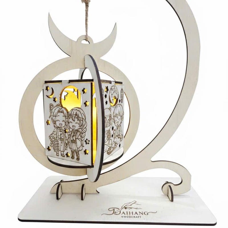 Demon Slayer Table Lamp - Etsy