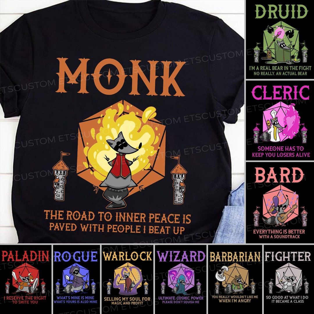 Bundle Cleric Dnd PNG, Rogue Love PNG, Cat Dungeons and Dragons ...