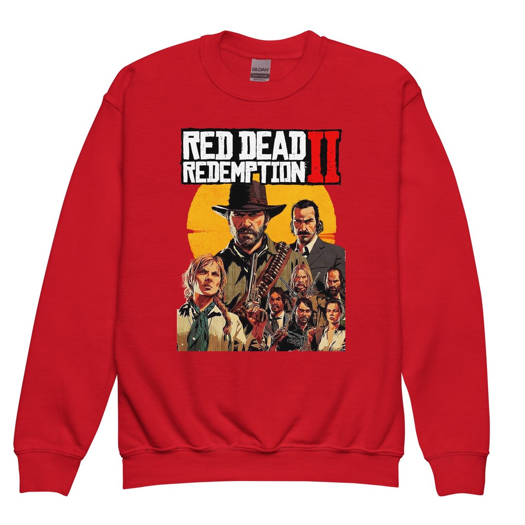 Red Dead Redemption 2 Kids Sweatshirt, Youth RDR2 Sweatshirt, Gamer ...