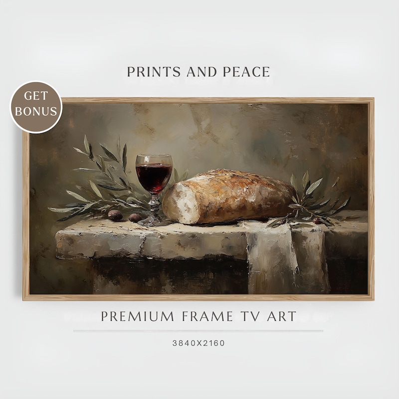 Communion Painting Print - Etsy