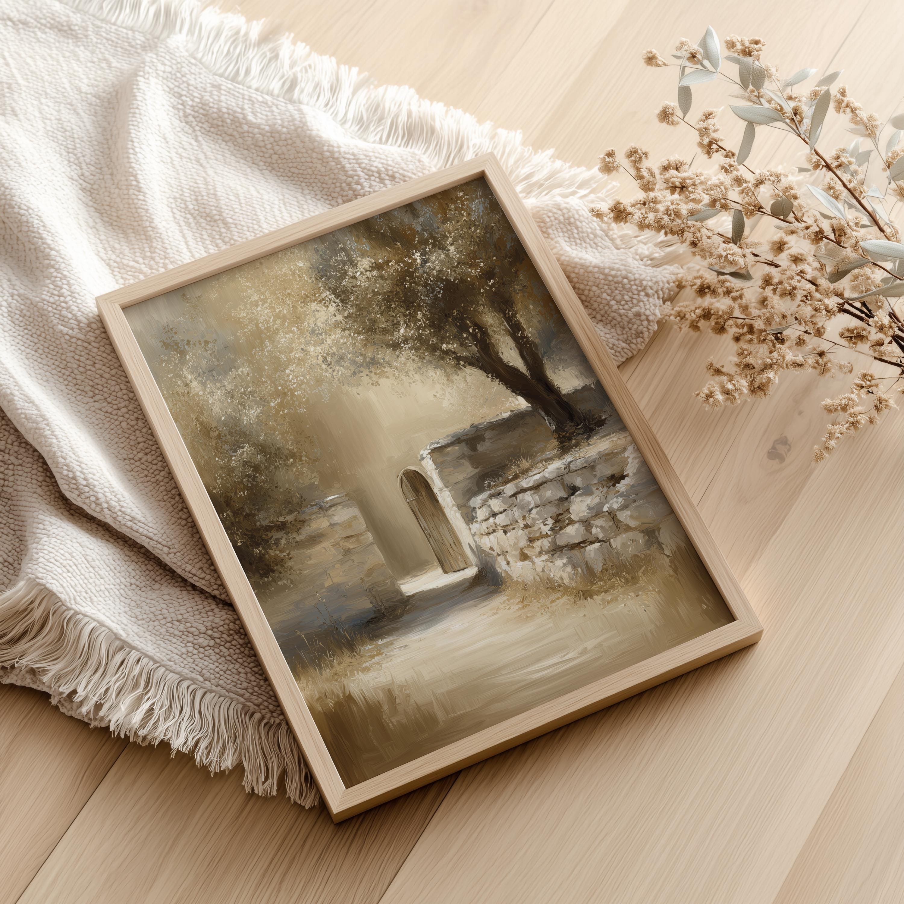 The Narrow Gate - Christian Wall Art, Oil Painting Faith Art, the ...