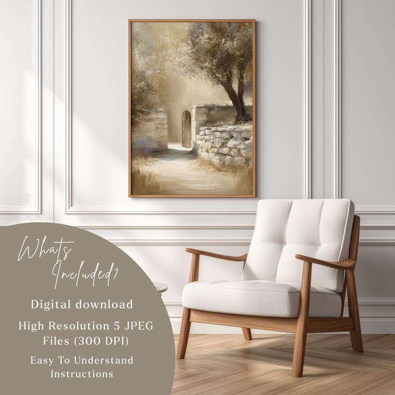 The Narrow Gate - Christian Wall Art, Oil Painting Faith Art, the ...