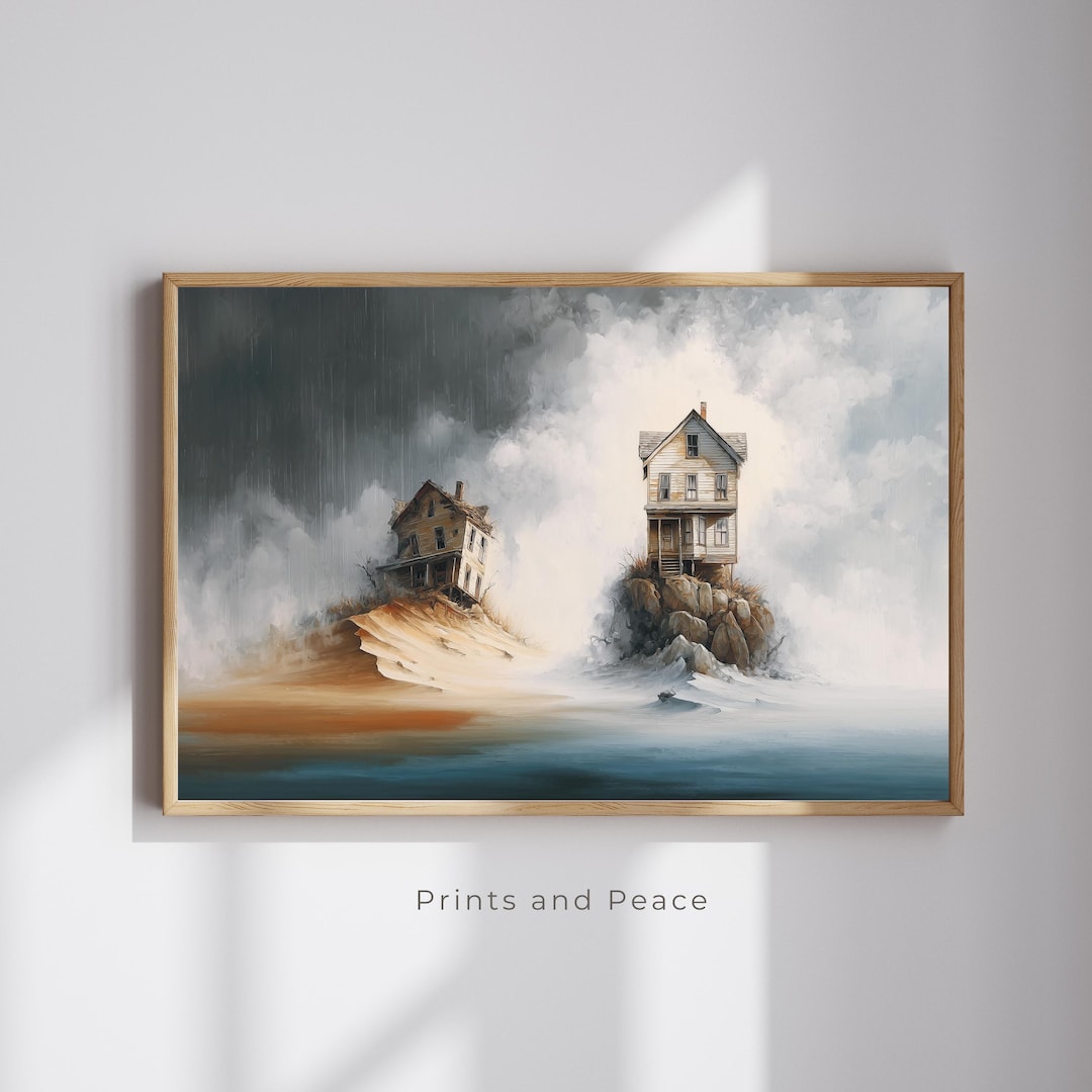 Parable of the House on the Sand Vs. the House on the Rock - Oil ...