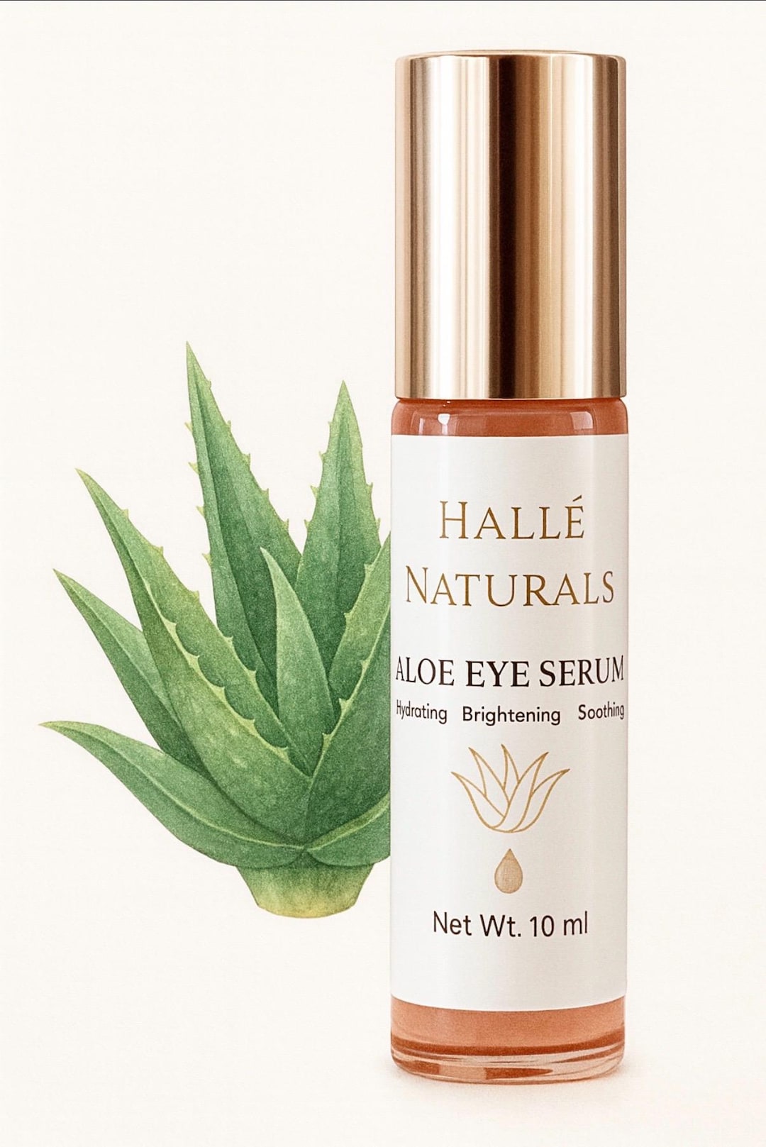 Aloe Eye Serum | Cooling Depuffing Aloe Roller | Under-eye Brightening ...