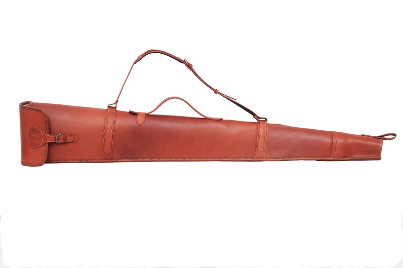 Leather Shotgun Case Riffle Case Gun Cover Scabbard Gun Sling Bag With ...
