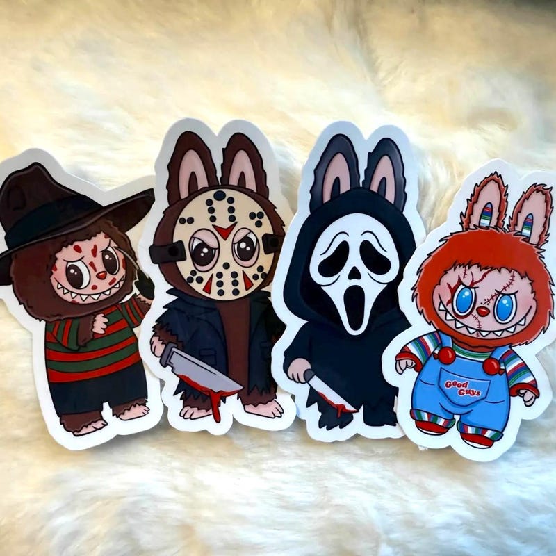Labubu Ghostface - Etsy