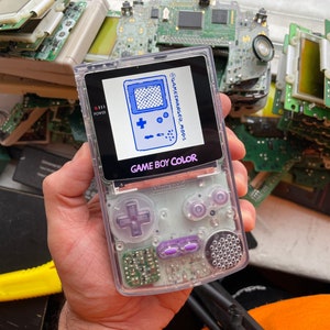 Custom Q5 IPS LED Logo Xl BACKLIT Funnyplaying Nintendo Gameboy Color ...