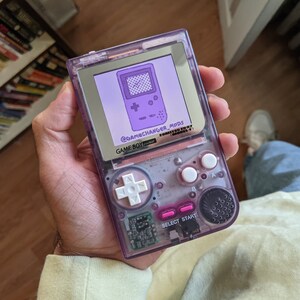 Game Boy Pocket IPS LCD Backlight Modded! 36 Different Color Screen ...