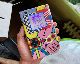 Custom Backlit Gameboy DMG Modded Bivert Nintendo Game Boy - Etsy