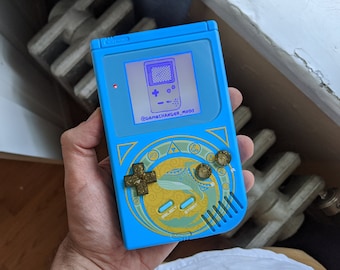 Glow in the Dark! Backlit Gameboy DMG, Modded Bivert Nintendo Game Boy ...