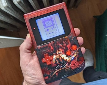 Custom Backlit Simpsons Gameboy DMG, Modded Bivert Nintendo Game Boy ...