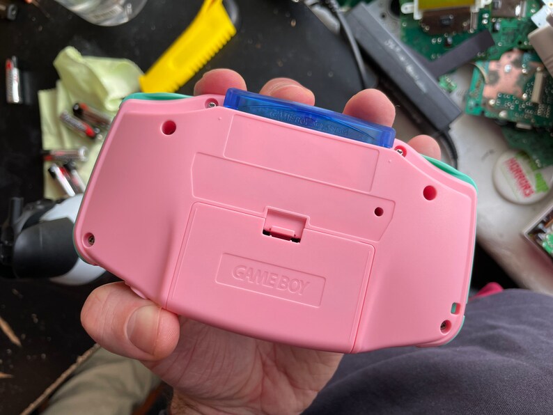 Custom IPS Modded Gameboy Advance Backlight With New Buttons | Etsy