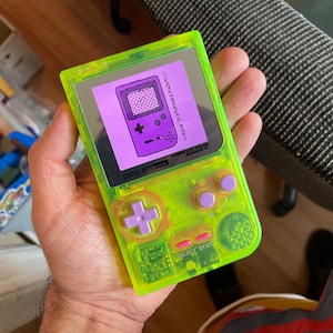 Game Boy Pocket IPS LCD Backlight Modded! 36 Different Color Screen ...