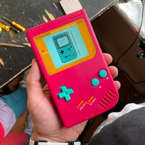 Custom IPS Fullsize BACKLIT Nintendo Gameboy DMG and Free Game With New ...