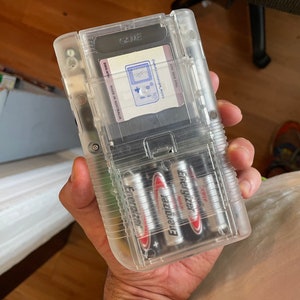 Custom Backlit Gameboy DMG, Modded Bivert Nintendo Game Boy With Glass ...