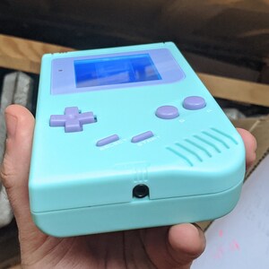 Custom Backlit Gameboy DMG, Modded Bivert Nintendo Game Boy With Glass ...