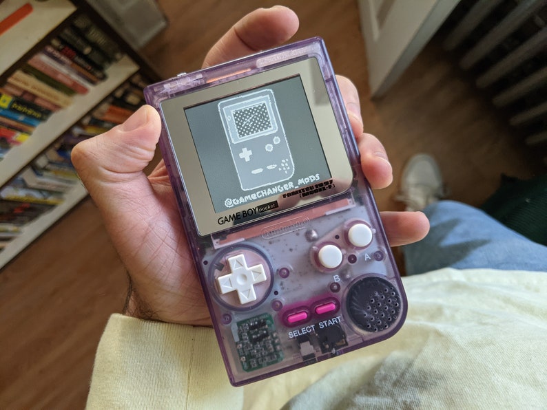 Game Boy Pocket IPS LCD Backlight Modded 36 Different Color | Etsy