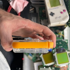 Custom Modded Gameboy Advance PIKACHU IPS Backlight With New Buttons ...