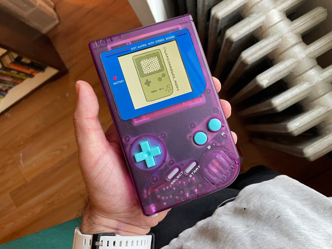 PROSOUND Custom IPS Fullsize Backlit Nintendo Gameboy DMG and - Etsy