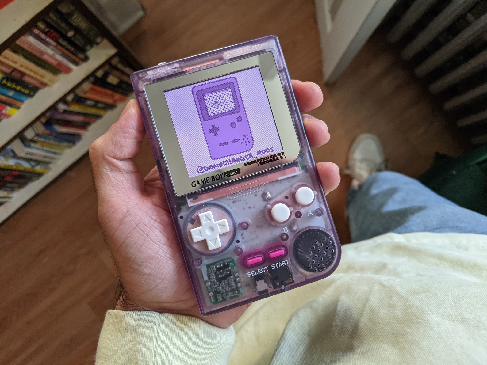 Game Boy Pocket IPS LCD Backlight Modded 36 Different Color | Etsy