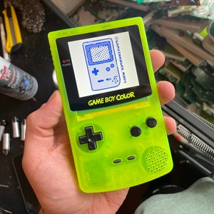 Custom Q5 IPS LED Logo Xl BACKLIT Funnyplaying Nintendo Gameboy Color ...