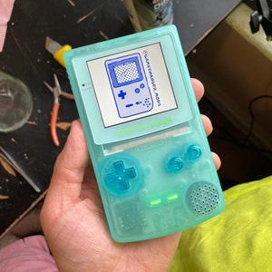 Custom Q5 IPS LED Logo Xl BACKLIT Funnyplaying Nintendo Gameboy Color ...