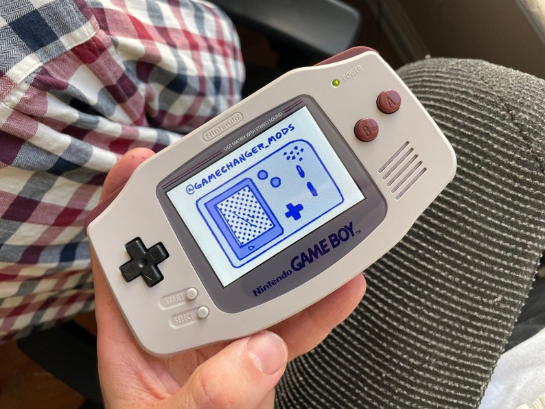 Custom Modded Gameboy Advance IPS Backlight With New Buttons - Etsy
