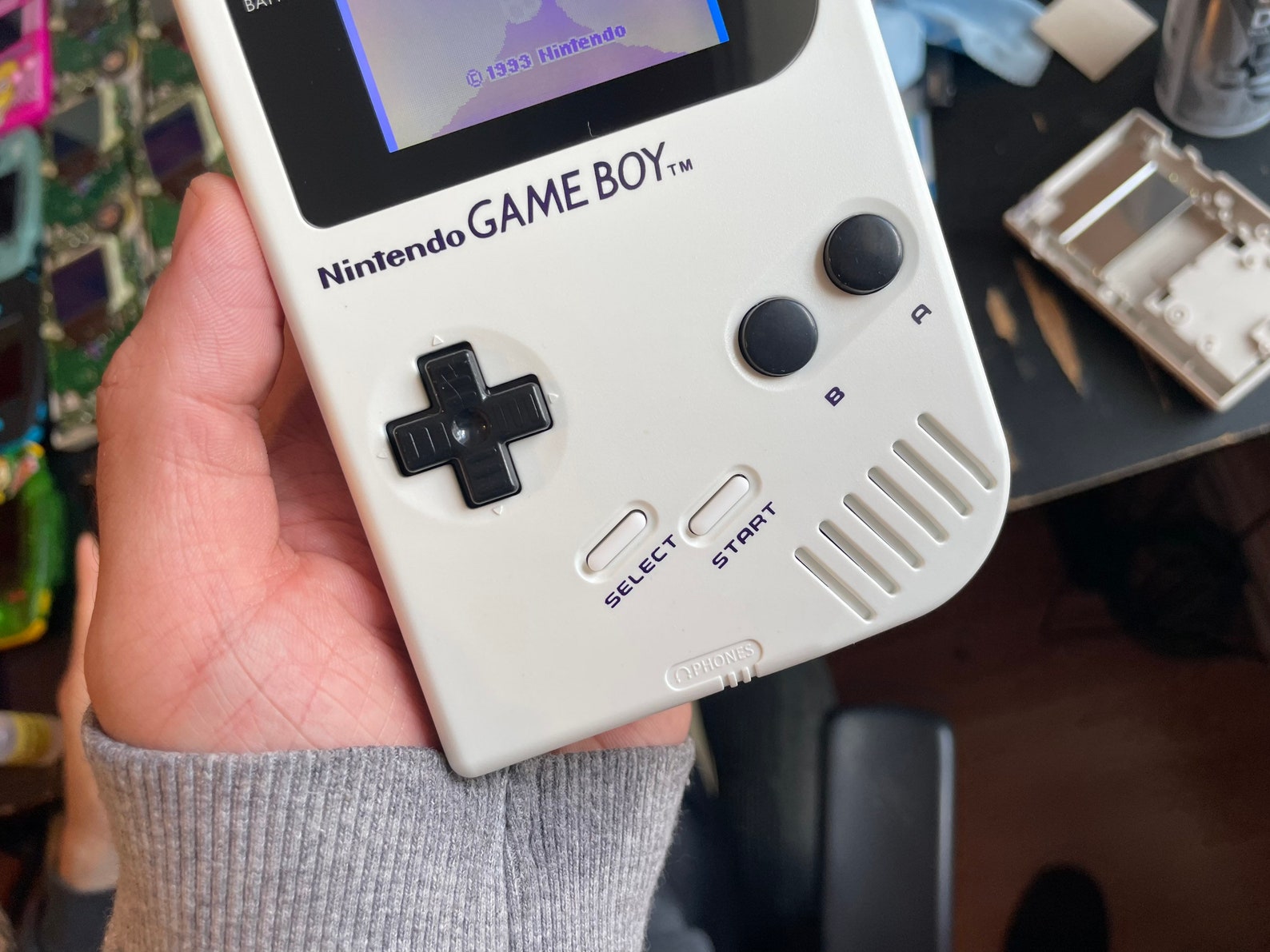 Custom Backlit Gameboy DMG Modded Bivert Nintendo Game Boy - Etsy