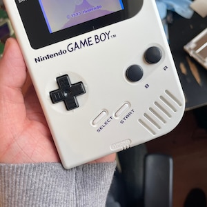 Custom Backlit Gameboy DMG, Modded Bivert Nintendo Game Boy With Glass ...