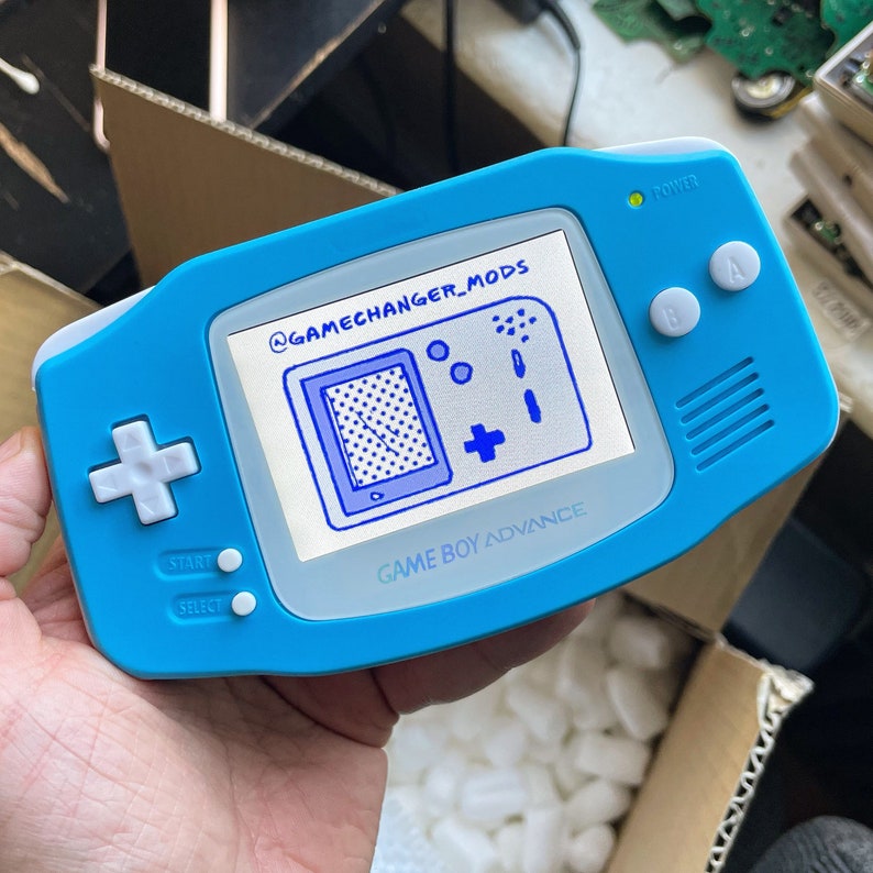 Custom IPS Modded Gameboy Advance Backlight With New Buttons - Etsy