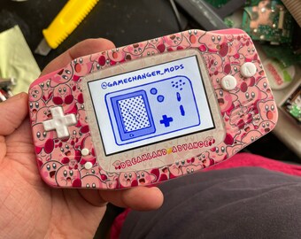 Gameboy Advance Kirby Shell - Etsy