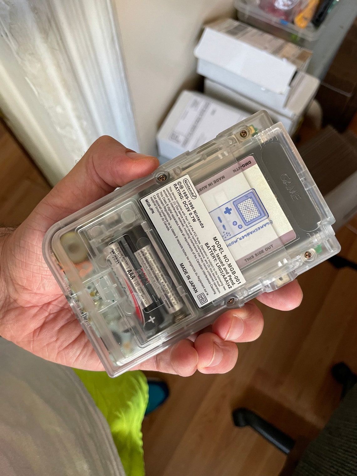 Game Boy Pocket IPS LCD Backlight Modded 36 Different Color - Etsy