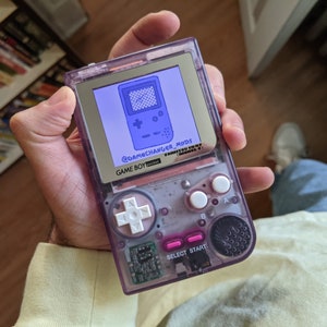 Game Boy Pocket IPS LCD Backlight Modded! 36 Different Color Screen ...