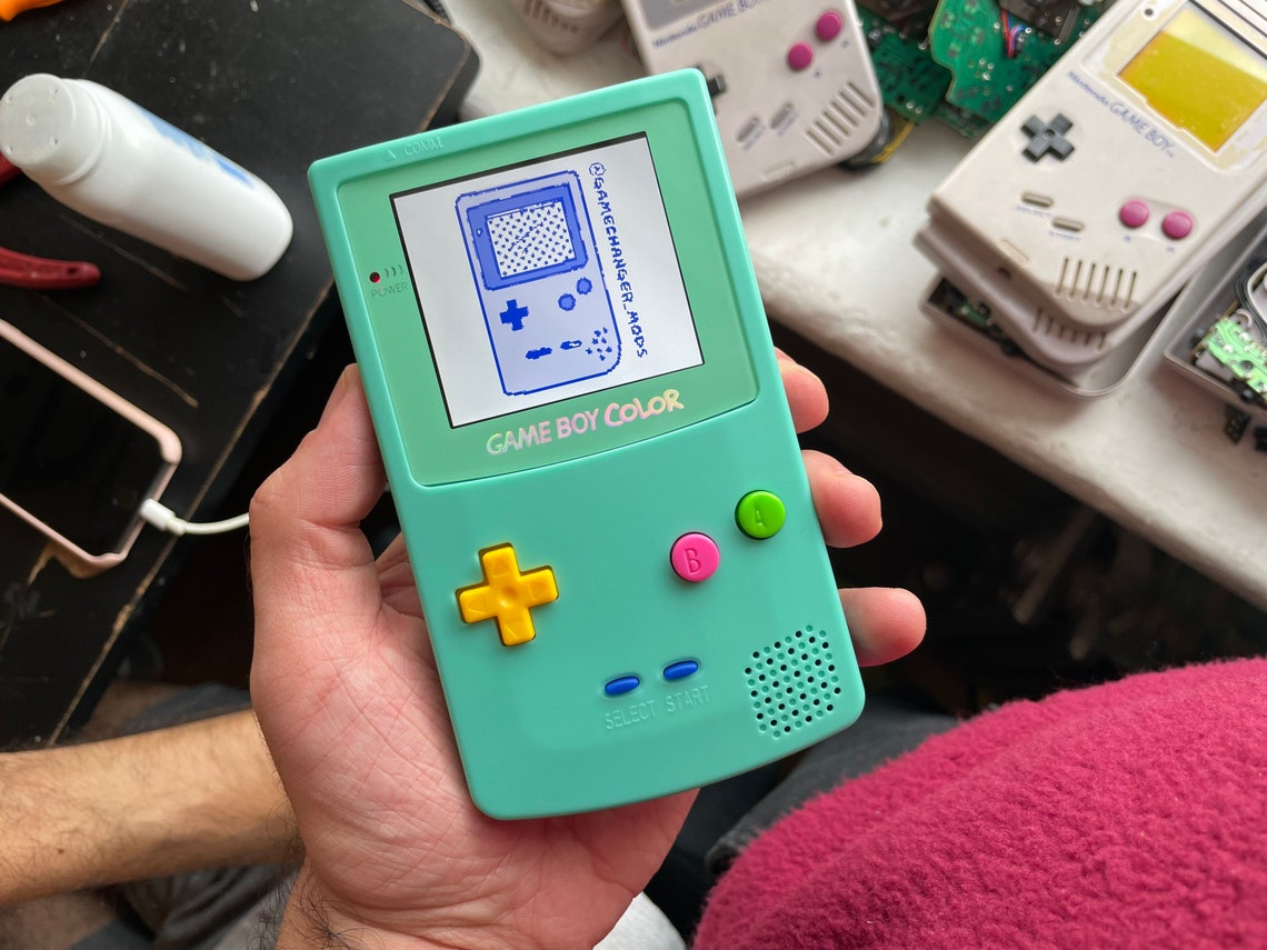 Custom Q5 IPS BMO Extra Large Screen BACKLIT Nintendo Gameboy | Etsy