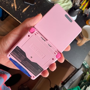 Custom GBASP IPS Modded Gameboy Advance SP - Backlit Screen With New ...