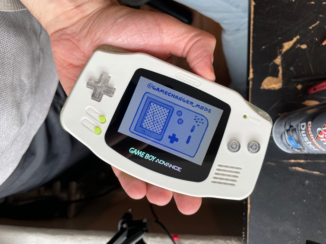 Custom IPS V3 Modded Gameboy Advance Backlight With New Buttons, Shell ...
