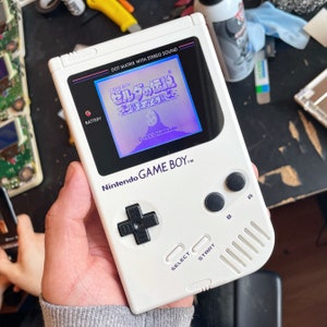 Custom Backlit Gameboy DMG, Modded Bivert Nintendo Game Boy With Glass ...