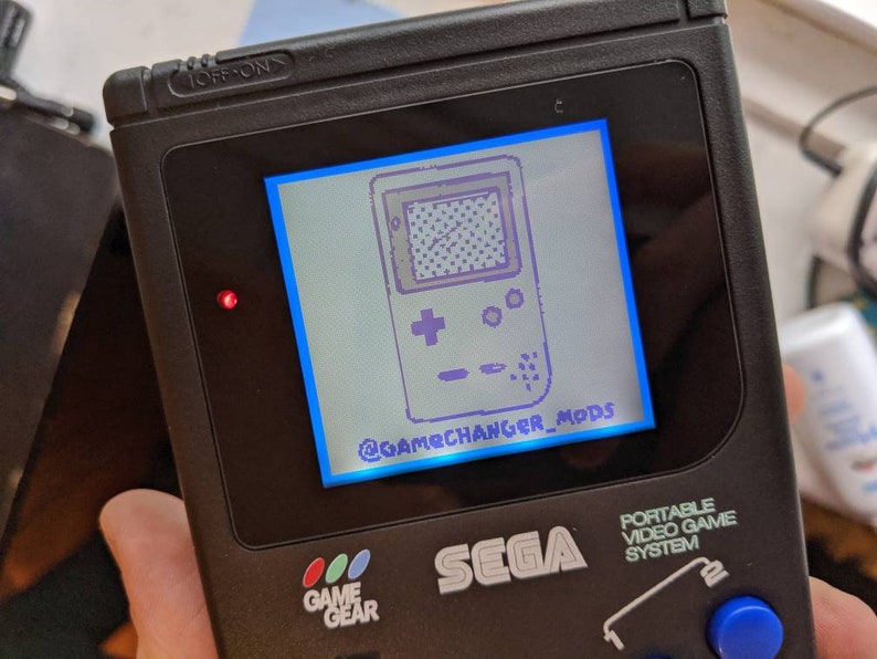 Custom Backlit Game Gear Gameboy DMG Modded Bivert Nintendo - Etsy