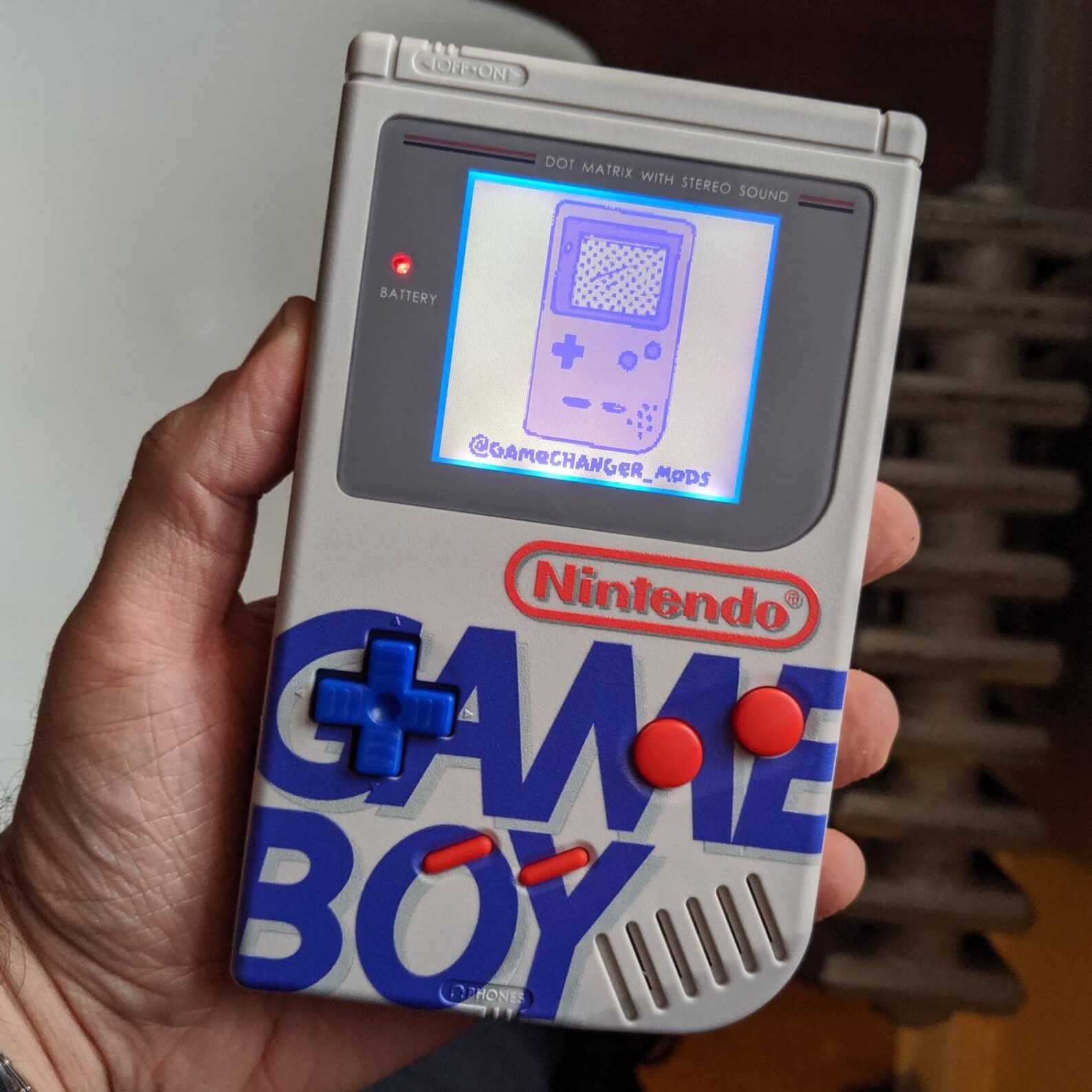 Custom Backlit Gameboy DMG Modded Bivert Nintendo Game Boy | Etsy