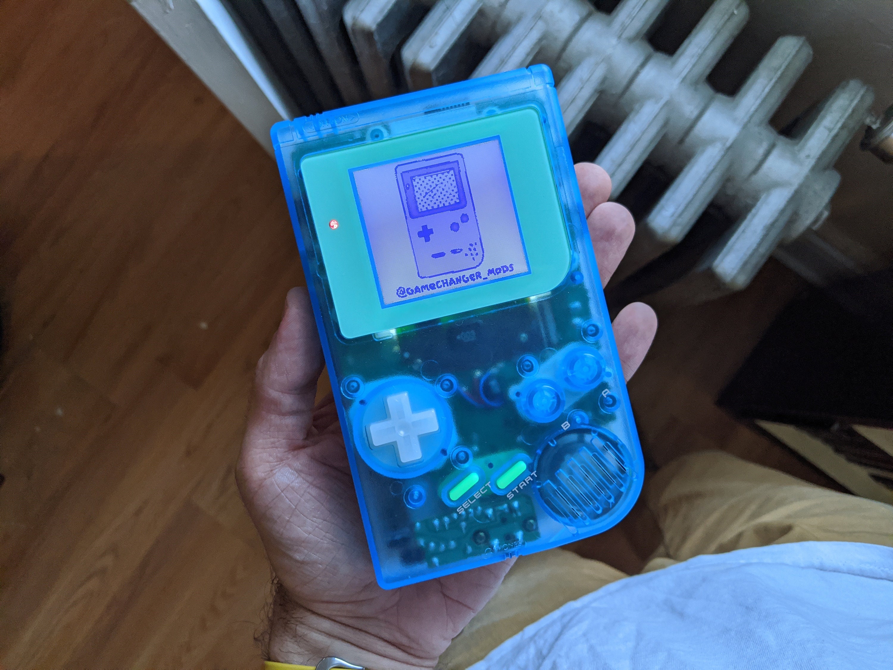 Custom backlit Gameboy DMG modded bivert Nintendo game boy | Etsy