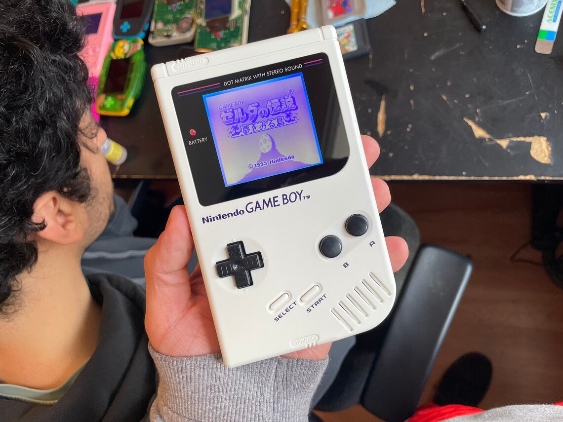 Custom Backlit Gameboy DMG Modded Bivert Nintendo Game Boy - Etsy