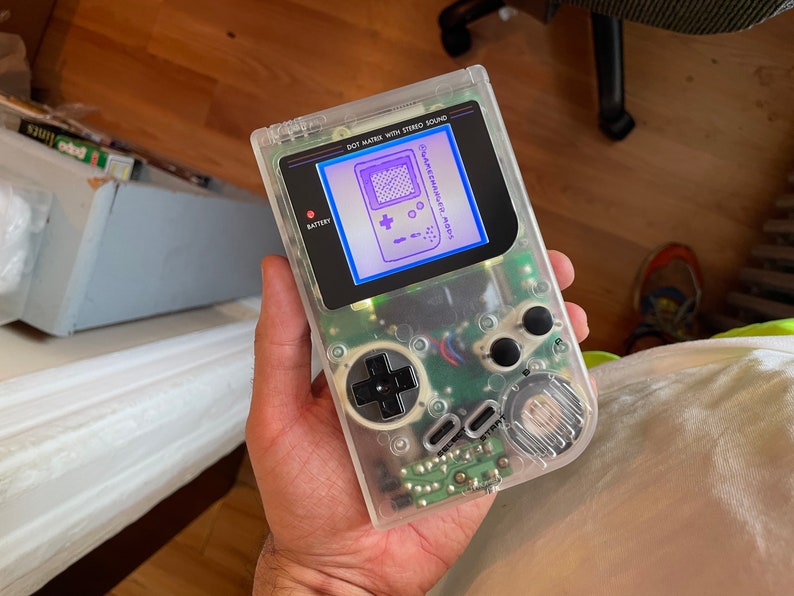 Custom Backlit Gameboy DMG Modded Bivert Nintendo Game Boy - Etsy