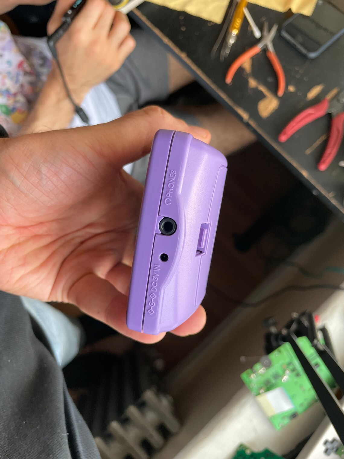 Custom BACKLIT Nintendo Gameboy Color GENGAR and Free Game - Etsy