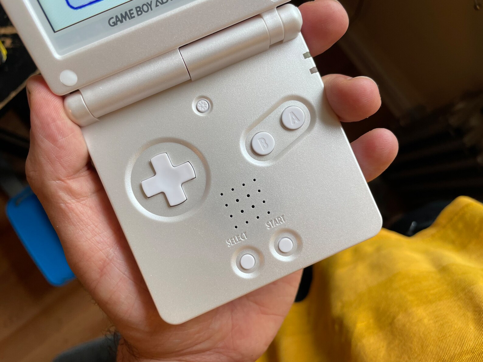 Custom GBASP IPS Modded Gameboy Advance SP - Backlit Screen With New ...