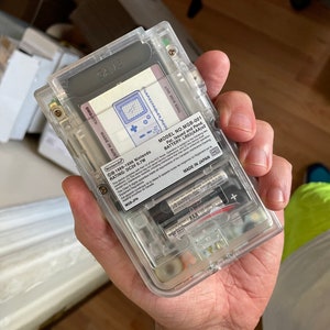 Game Boy Pocket IPS LCD Backlight Modded 36 Different Color Screen ...