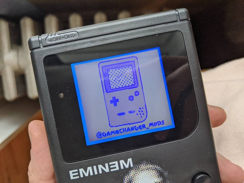 Custom Eminem slim shady Marshall mathers backlit Gameboy DMG | Etsy