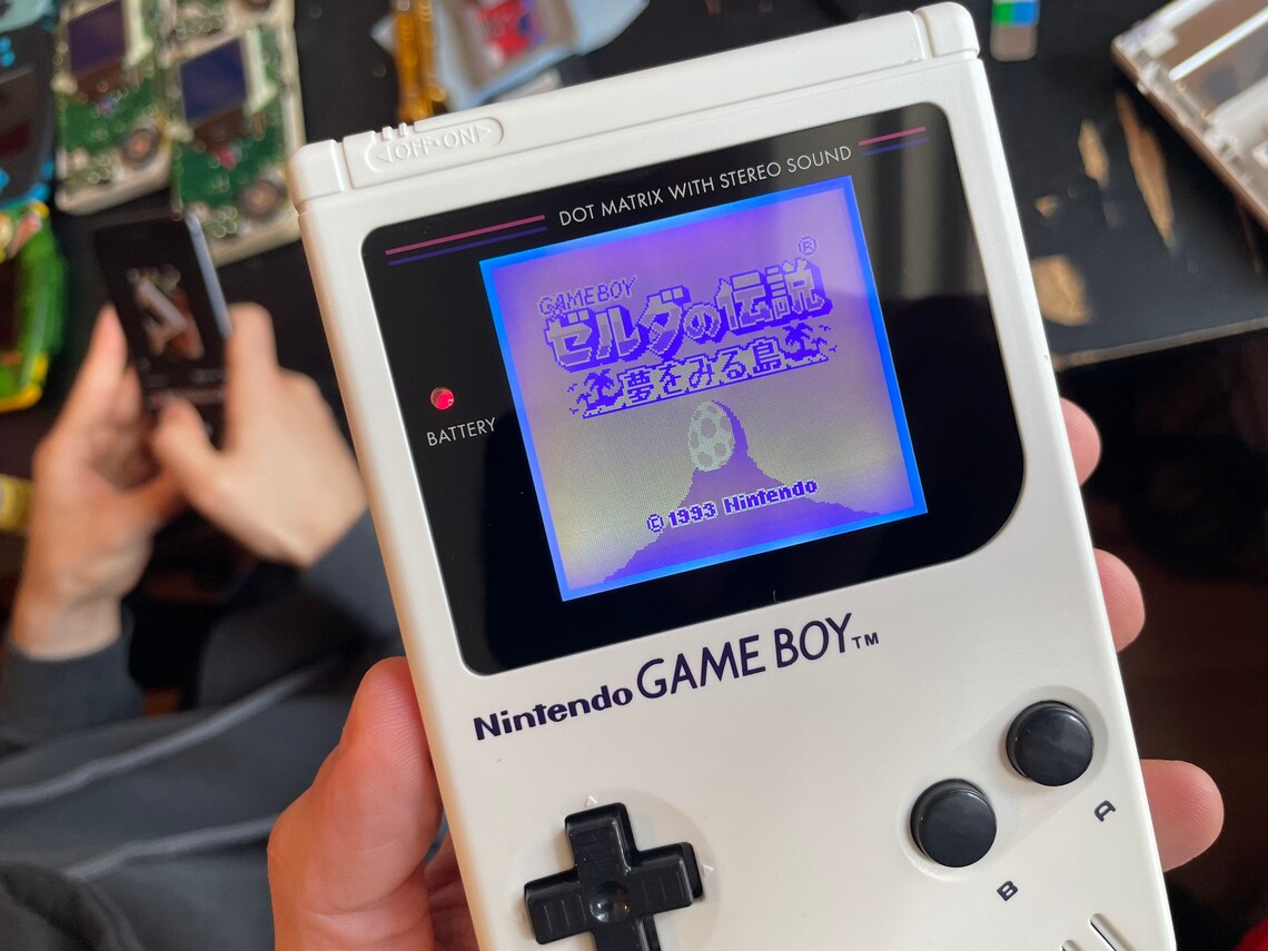 Custom Backlit Gameboy DMG Modded Bivert Nintendo Game Boy - Etsy